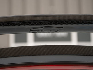 OLM x PRL Motorsports 2022年- ホンダ FL5 シビック タイプR カーボンファイバーリアスポイラー タイプ2 ...